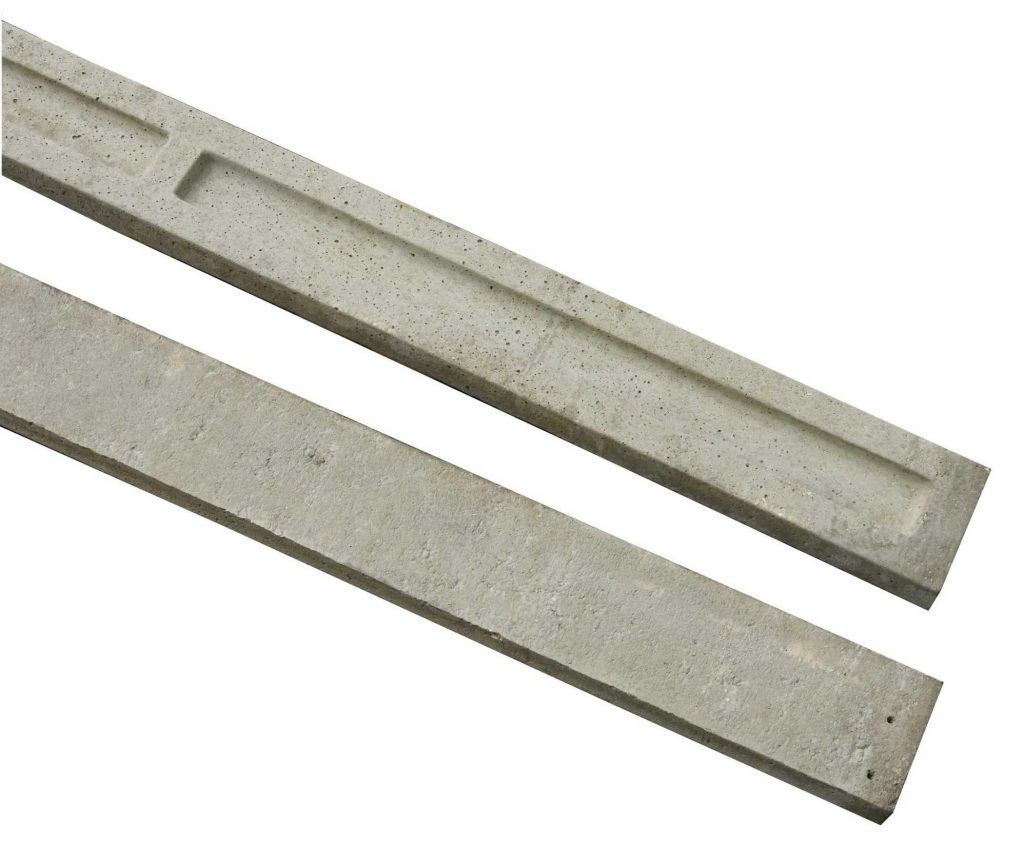 6" Concrete recessed gravel board - Linney FencingLinney Fencing