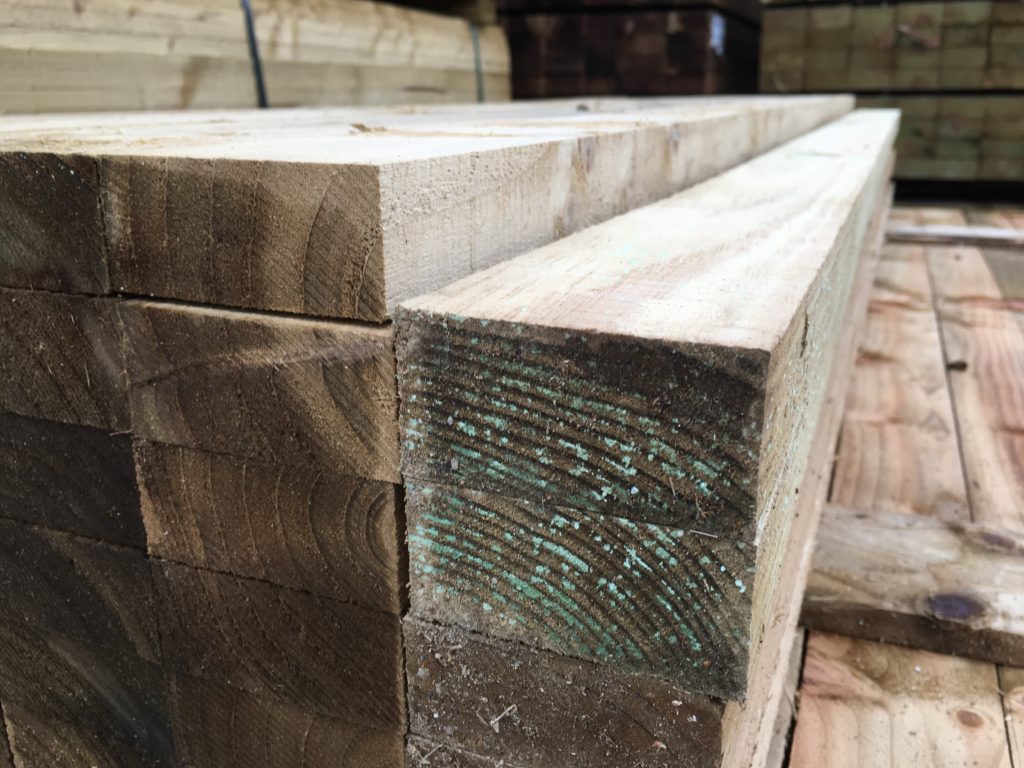 4x2 Timber wall plates - Linney FencingLinney Fencing